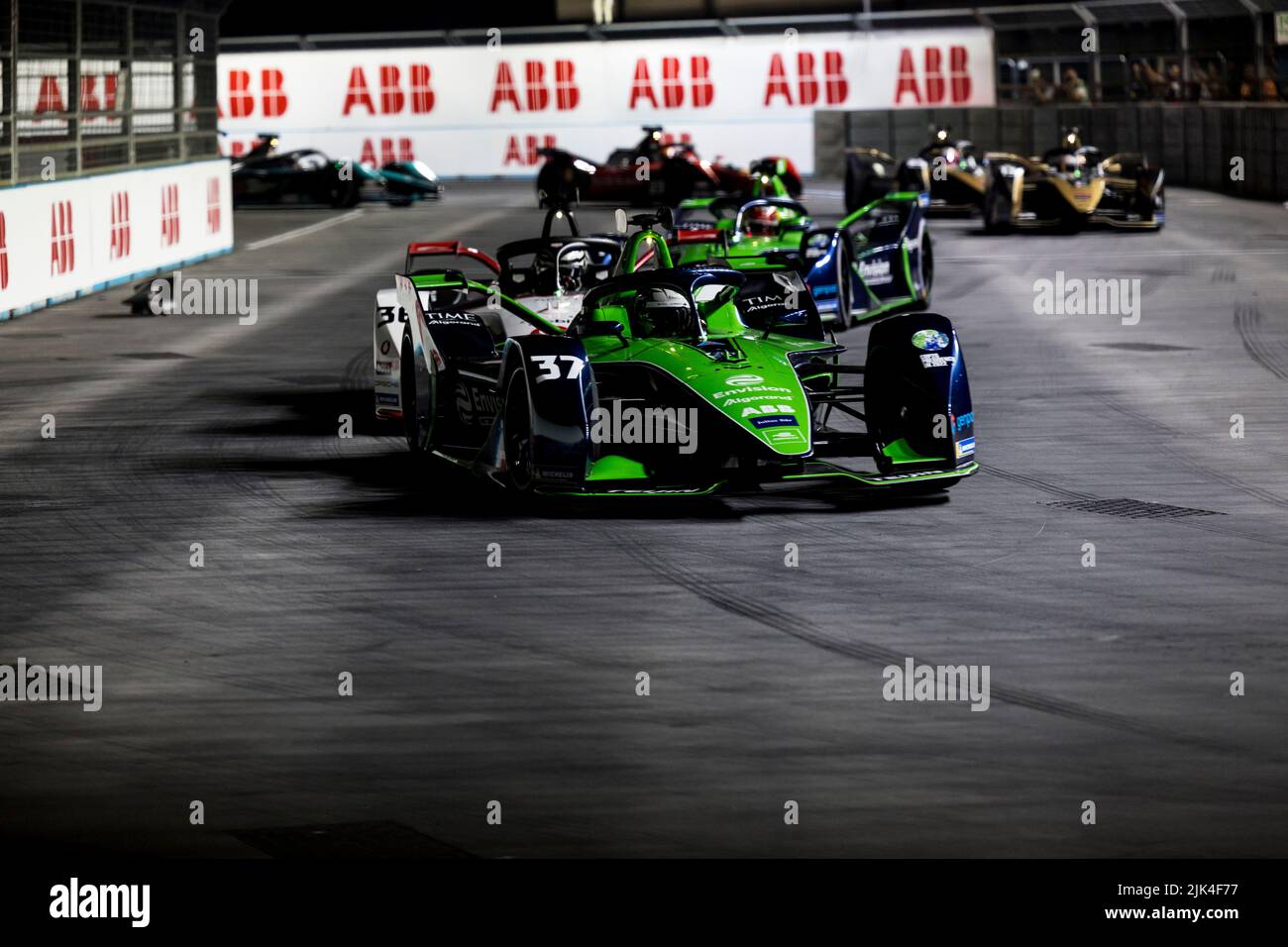 30th July 2022; ExCel E-Prix Circuit, Docklands, London, England; ABB ...