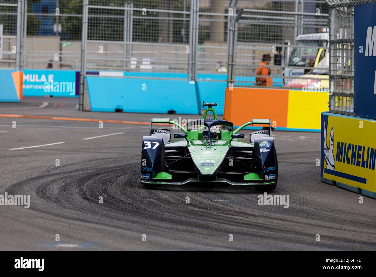 30th July 2022; ExCel E-Prix Circuit, Docklands, London, England; ABB ...