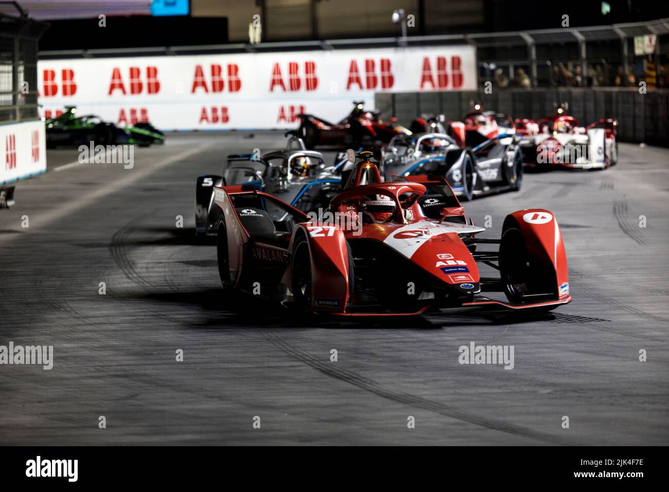 30th July 2022; ExCel E-Prix Circuit, Docklands, London, England; ABB ...