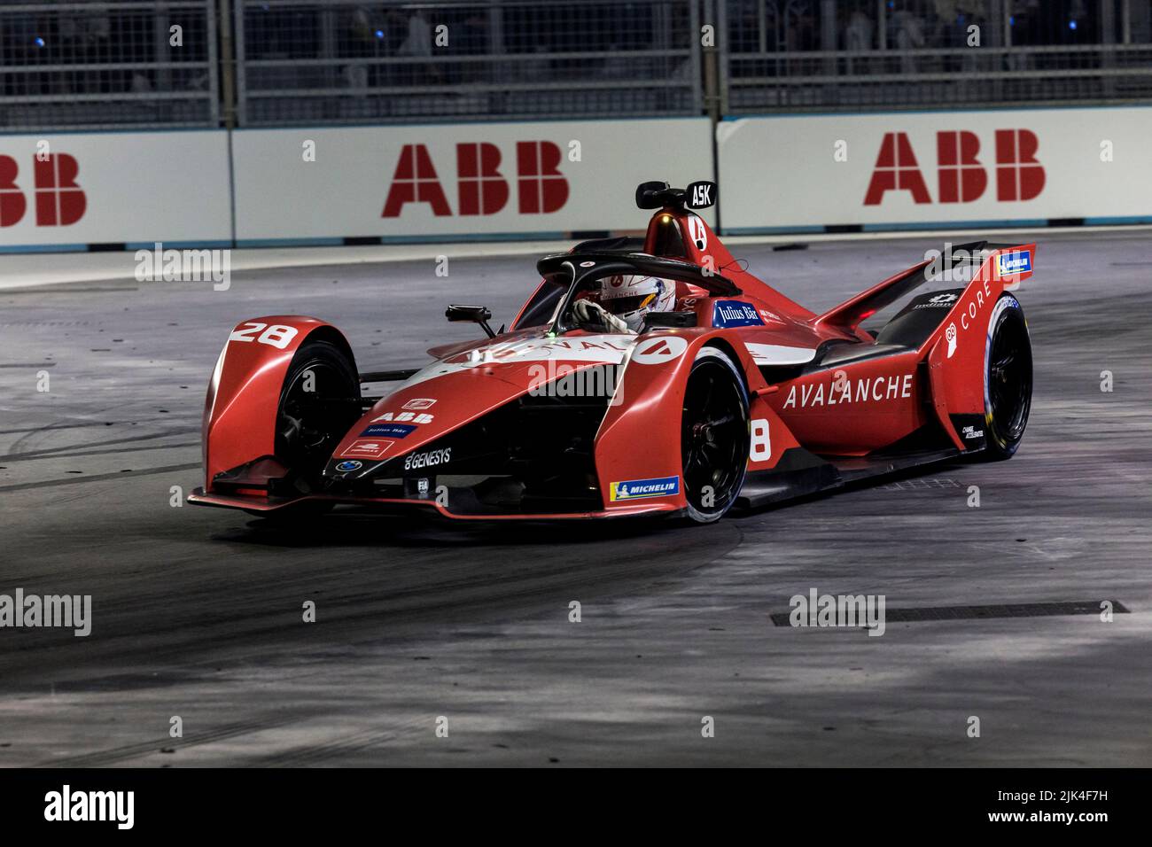 30th July 2022; ExCel E-Prix Circuit, Docklands, London, England; ABB ...