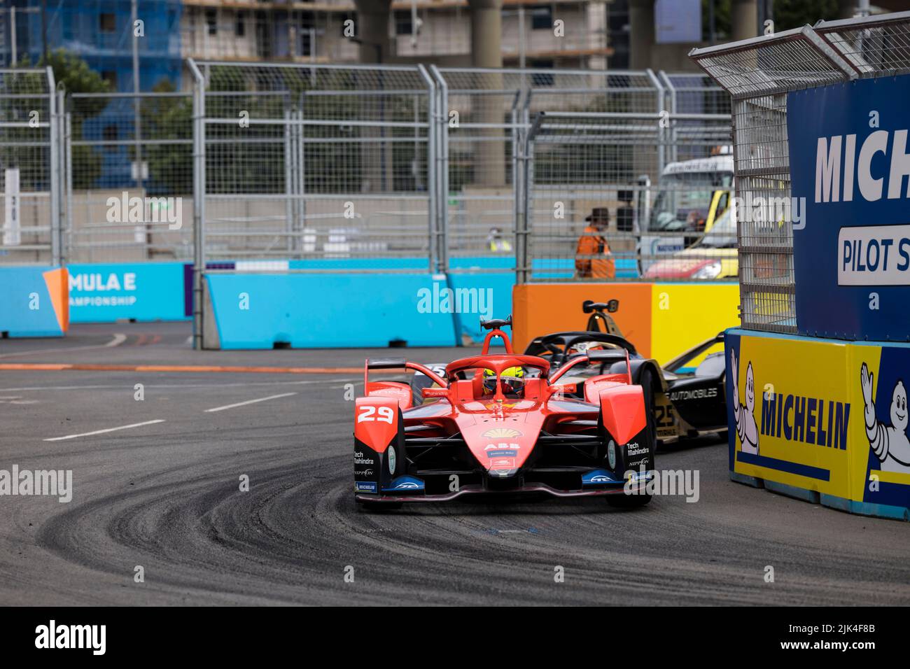 30th July 2022; ExCel E-Prix Circuit, Docklands, London, England; ABB ...