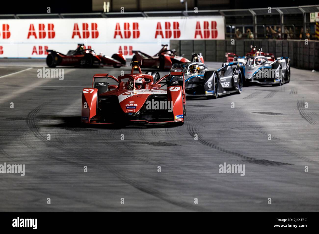 30th July 2022; ExCel E-Prix Circuit, Docklands, London, England; ABB ...