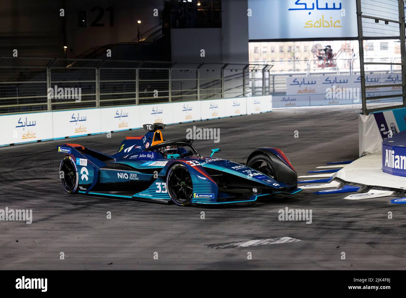 30th July 2022; ExCel E-Prix Circuit, Docklands, London, England; ABB ...