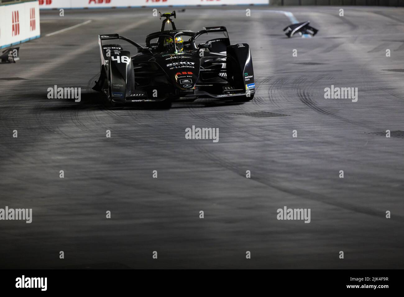 30th July 2022; ExCel E-Prix Circuit, Docklands, London, England; ABB ...