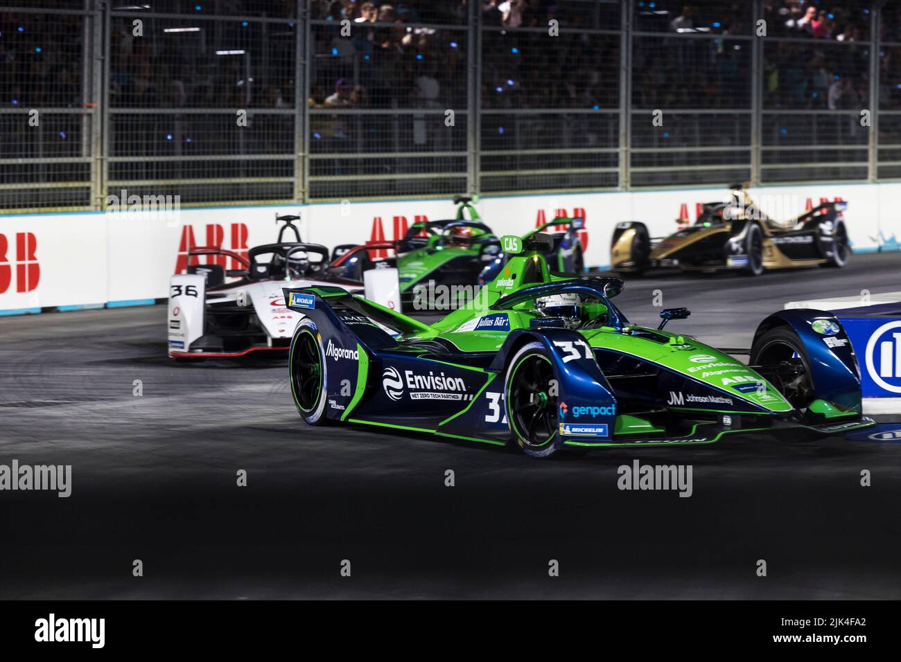 30th July 2022; ExCel E-Prix Circuit, Docklands, London, England; ABB ...