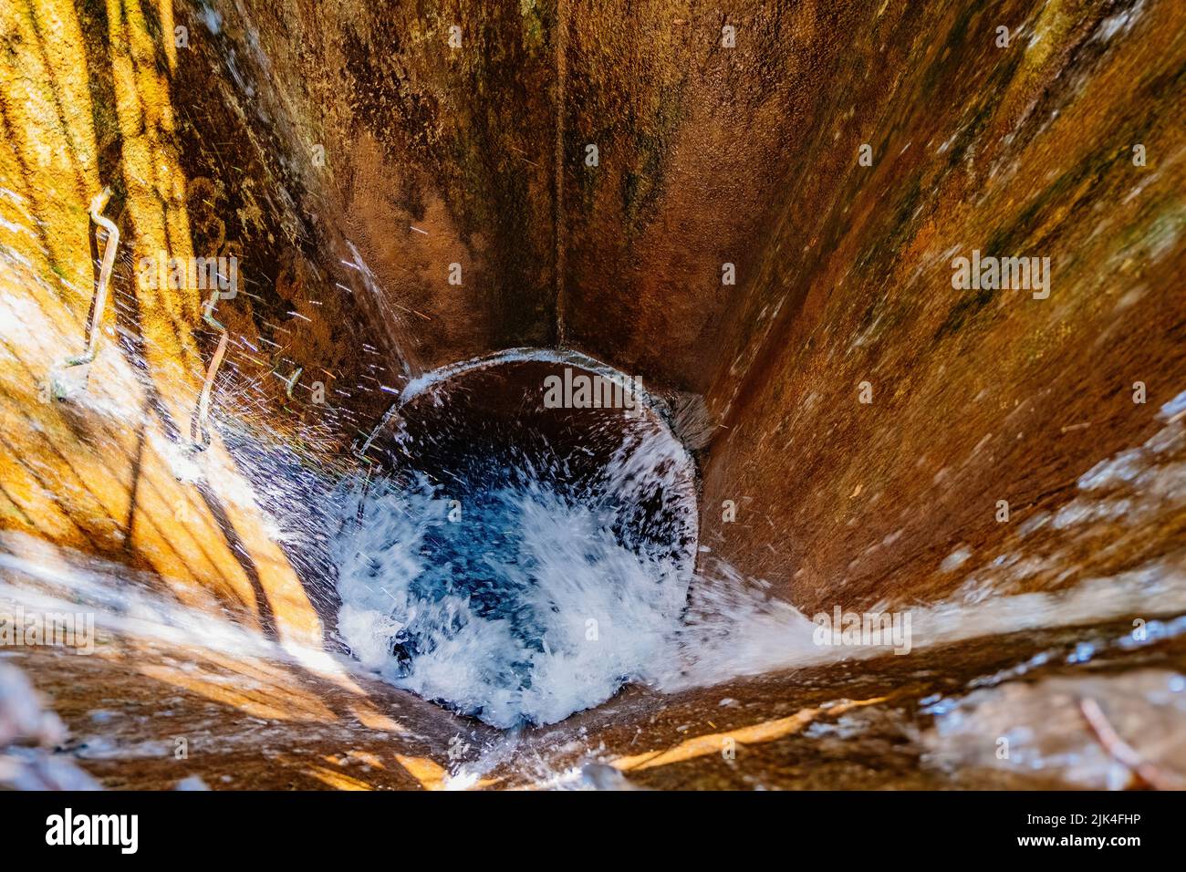 Rain runoff collector hi-res stock photography and images - Alamy