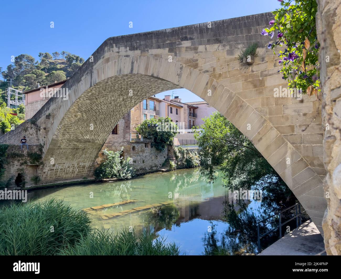 Bridge over the Ega River, also known as the prison bridge or weevil ...