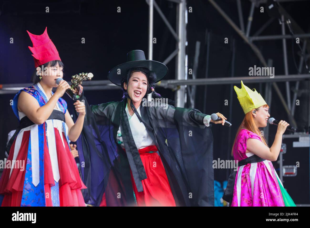 Womad festival stage hi-res stock photography and images - Alamy