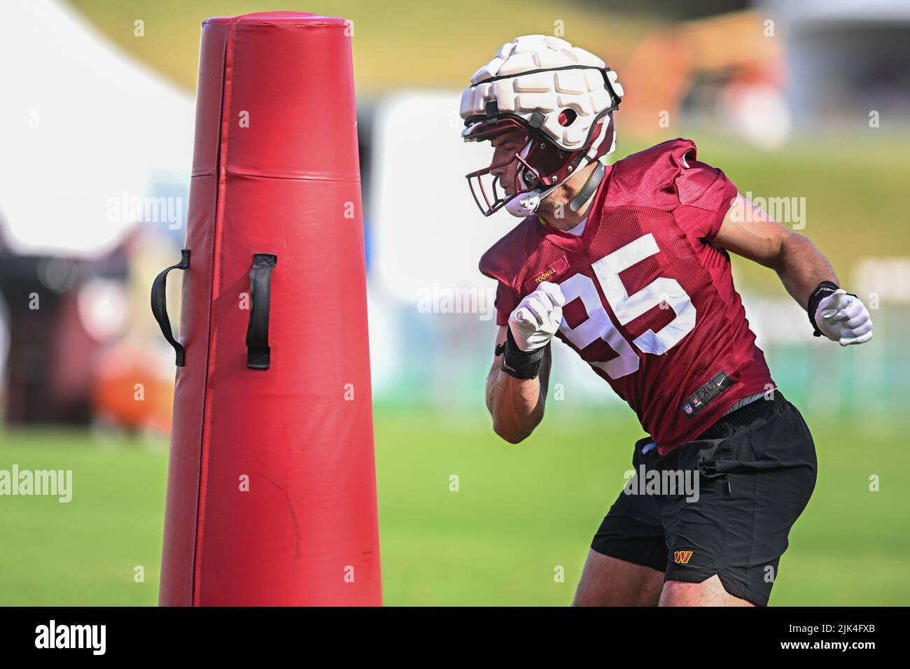 July 30th 2022: Washington Commanders defensive end Casey Toohill (95 ...