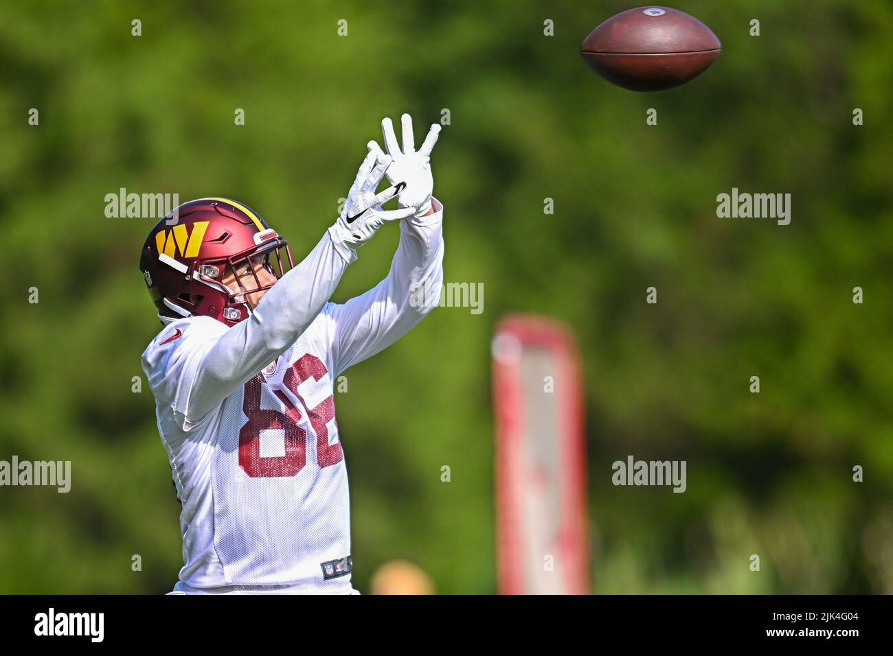 July 30th 2022: Washington Commanders wide receiver Alex Erickson (86 ...
