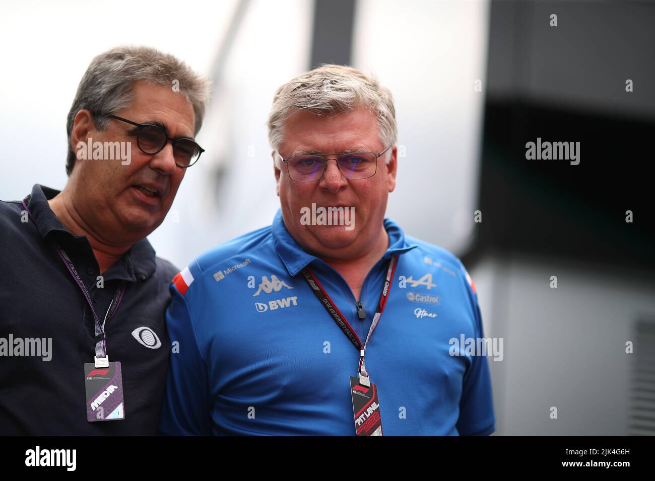 Otmar Szafnauer Team Principal Alpine during the Hungarian GP, 28-31 July 2022 at Hungaroring ...