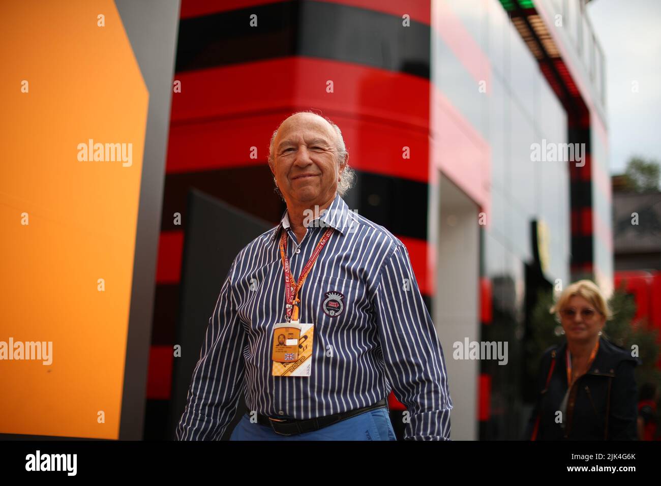 Joe Ramirez coordinator of the McLaren Formula One team, including ...