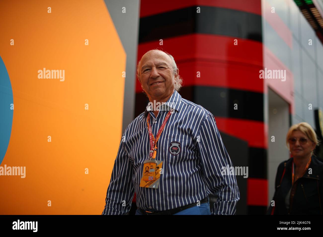 Joe Ramirez coordinator of the McLaren Formula One team, including ...