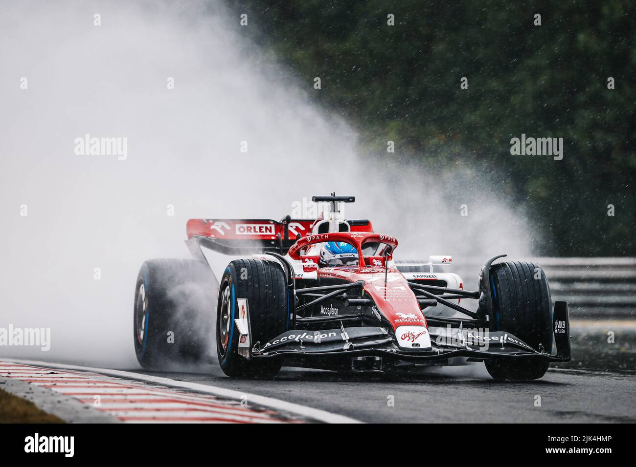77 BOTTAS Valtteri (fin), Alfa Romeo F1 Team ORLEN C42, action during ...