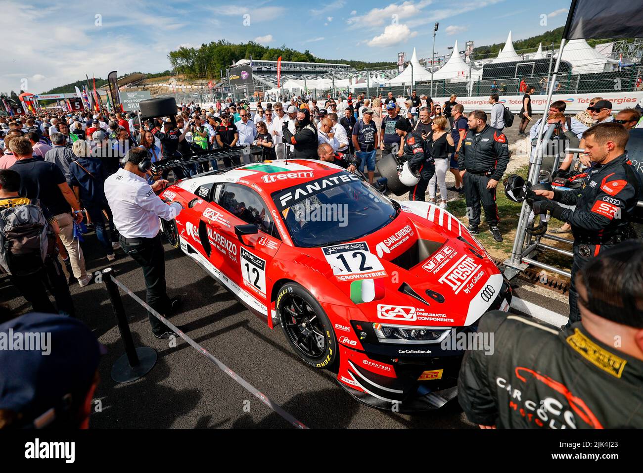 12 Audi Sport Team Tresor, Audi R8 LMS evo II GT3 of Christopher HAASE ...