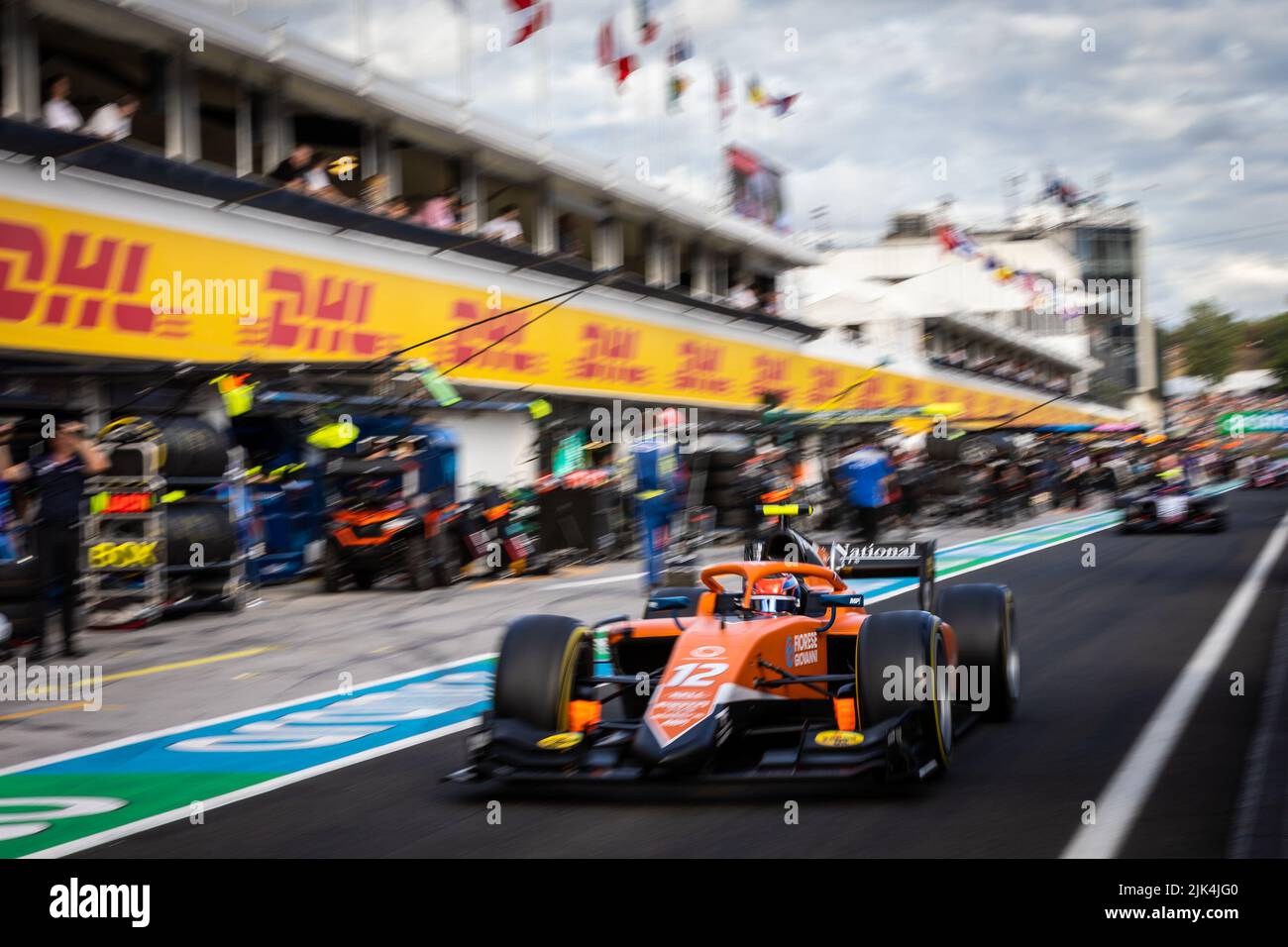 12 Novalak Clément (fra), MP Motorsport, Dallara F2, action during the ...