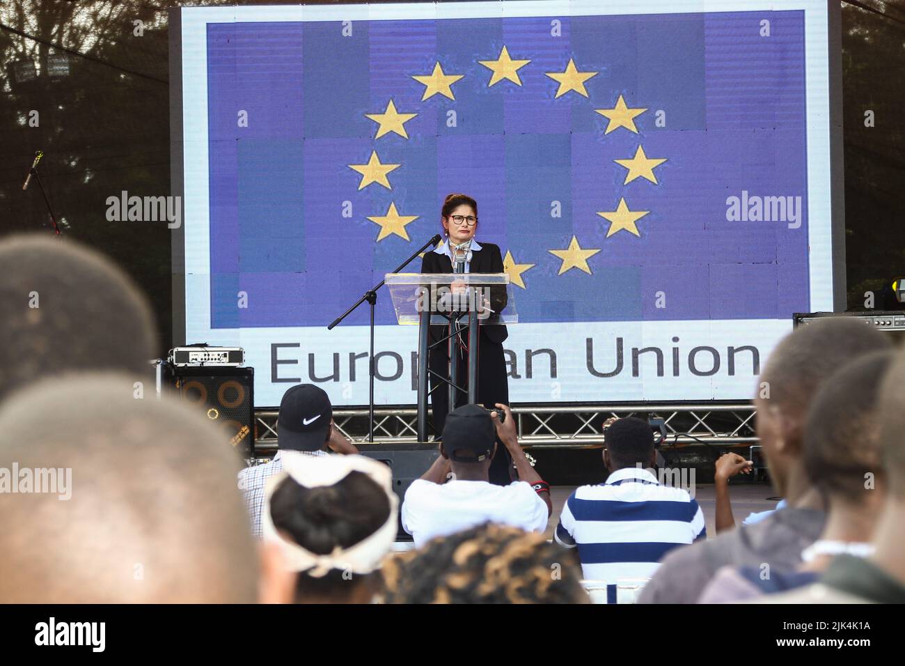 Nakuru, Kenya. 30th July, 2022. European Union Ambassador to Kenya ...