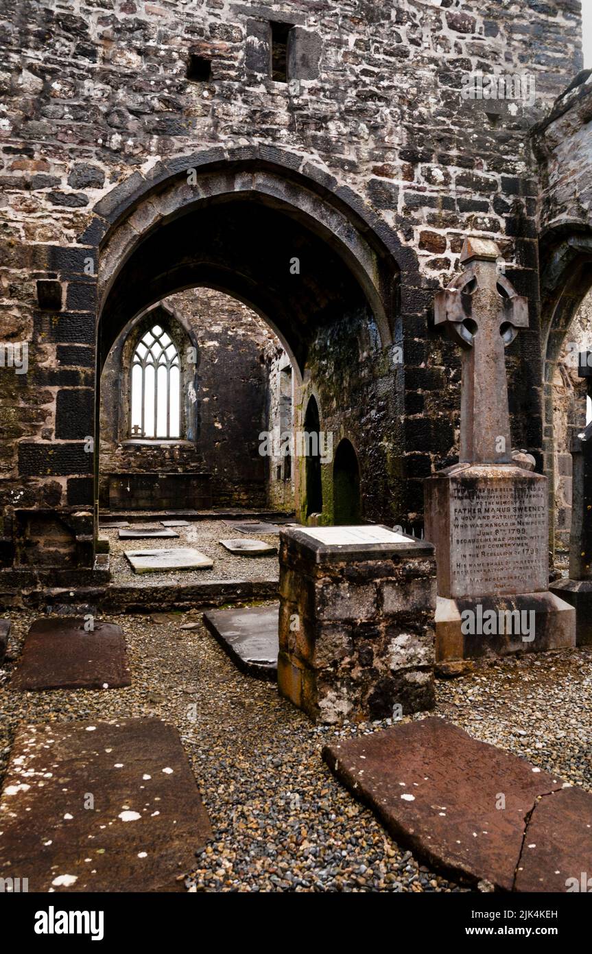 Burrishoole abbey in ireland hi-res stock photography and images - Alamy
