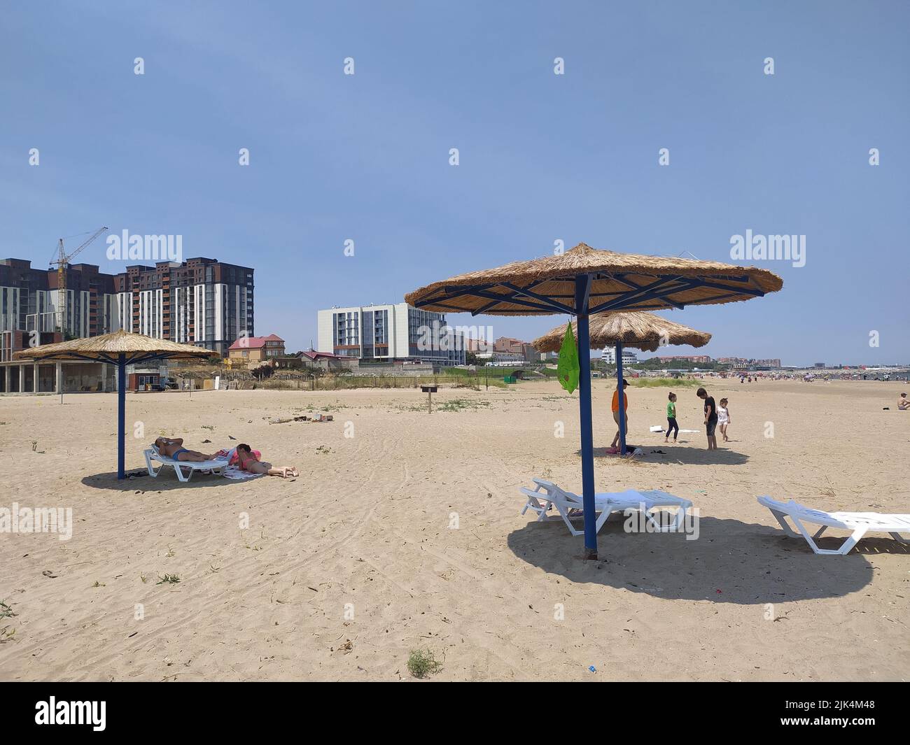 Russia. Republic of Dagestan. Makhachkala, Kaspiysk. Everyday life in ...