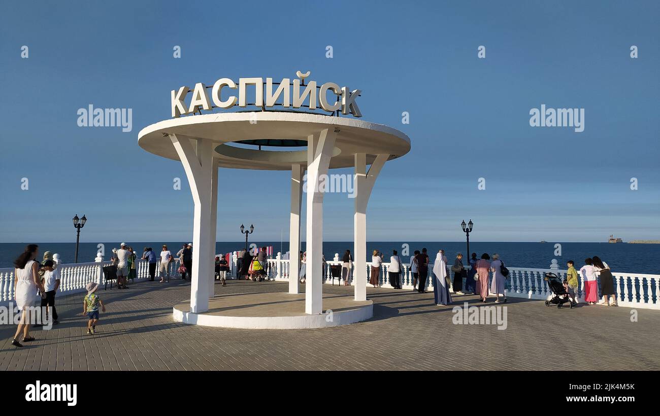 Russia. Republic of Dagestan. Makhachkala, Kaspiysk. Everyday life in ...