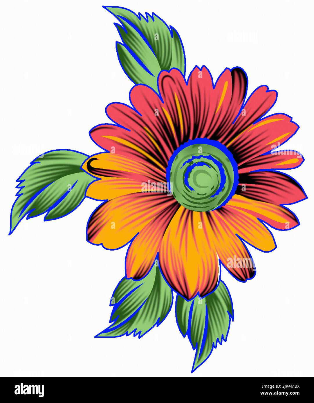 flower bunch textile print work Stock Photo - Alamy
