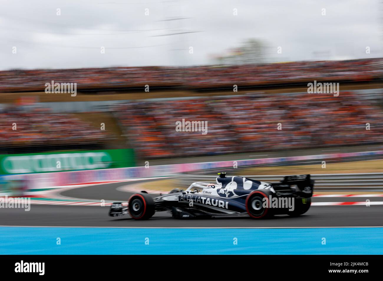 22 TSUNODA Yuki (jap), Scuderia AlphaTauri AT03, action during the ...