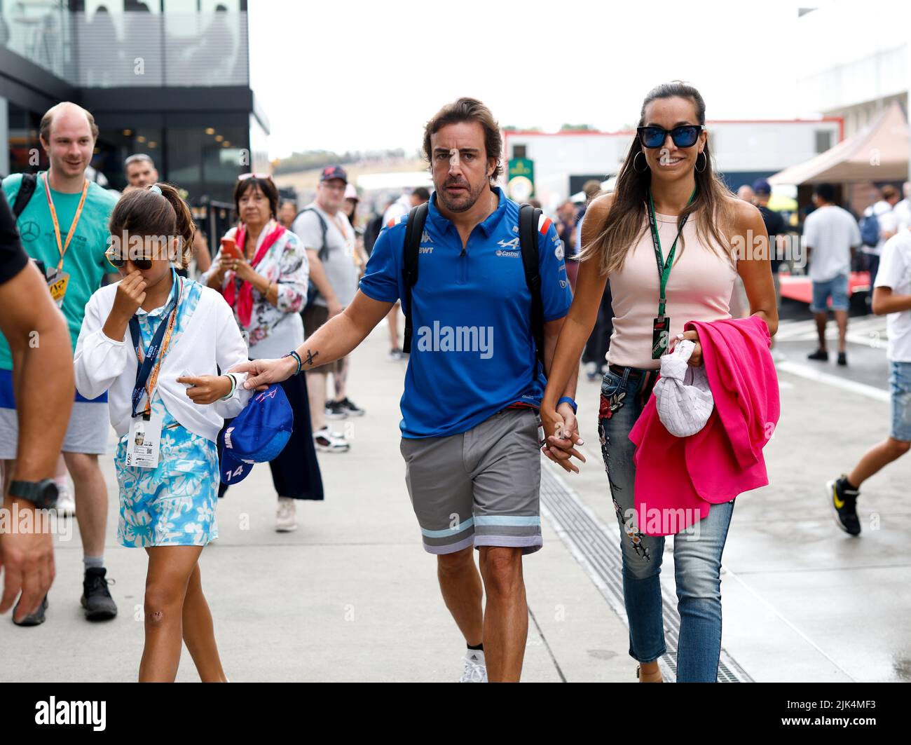 ALONSO Fernando (spa), Alpine F1 Team A522, portrait during the Formula ...