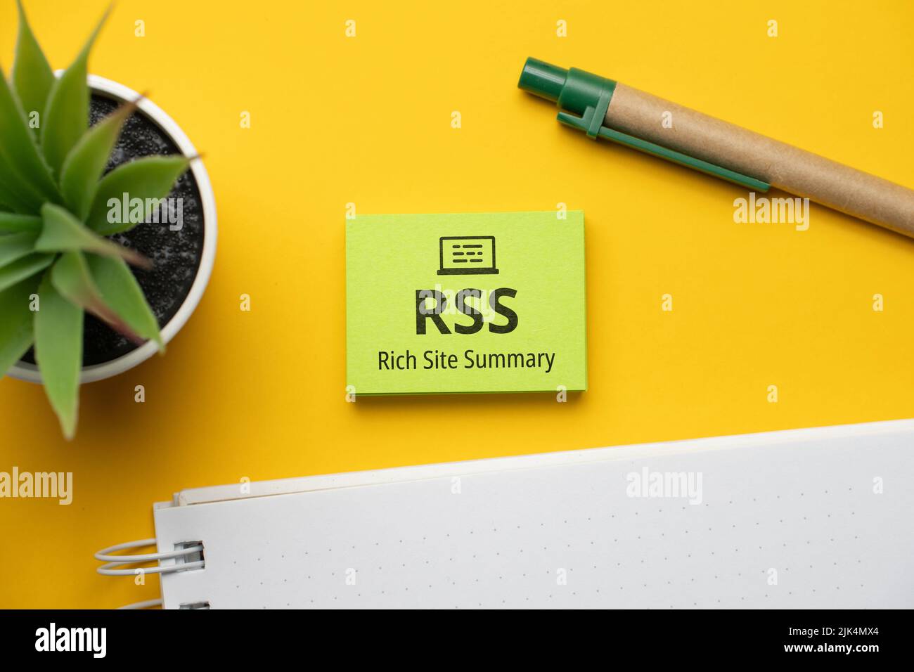 Rich site summary hi-res stock photography and images - Alamy