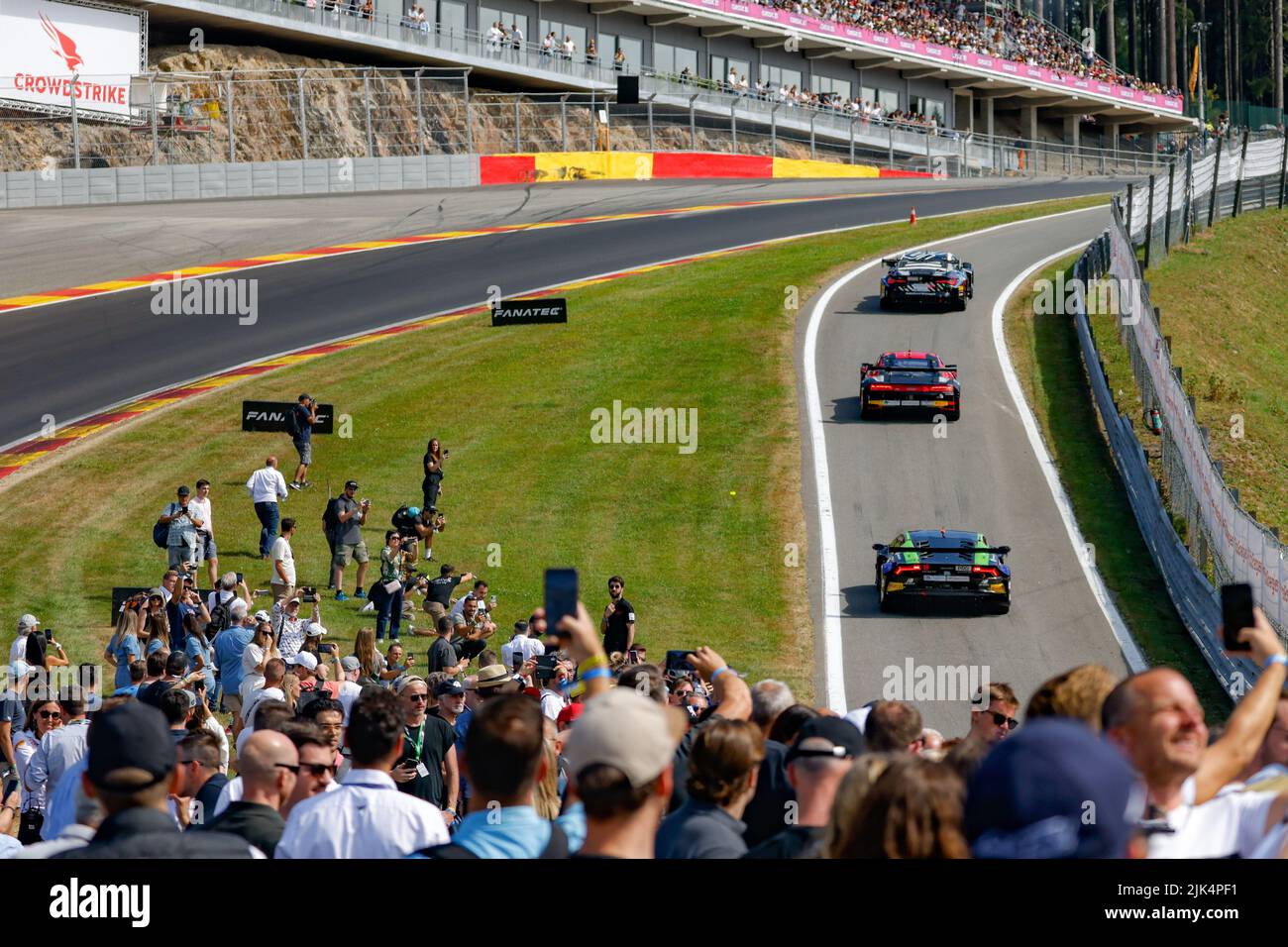 July 30, 2022, Rome, Belgium: 19 Emil Frey Racing, Lamborghini Huracan ...