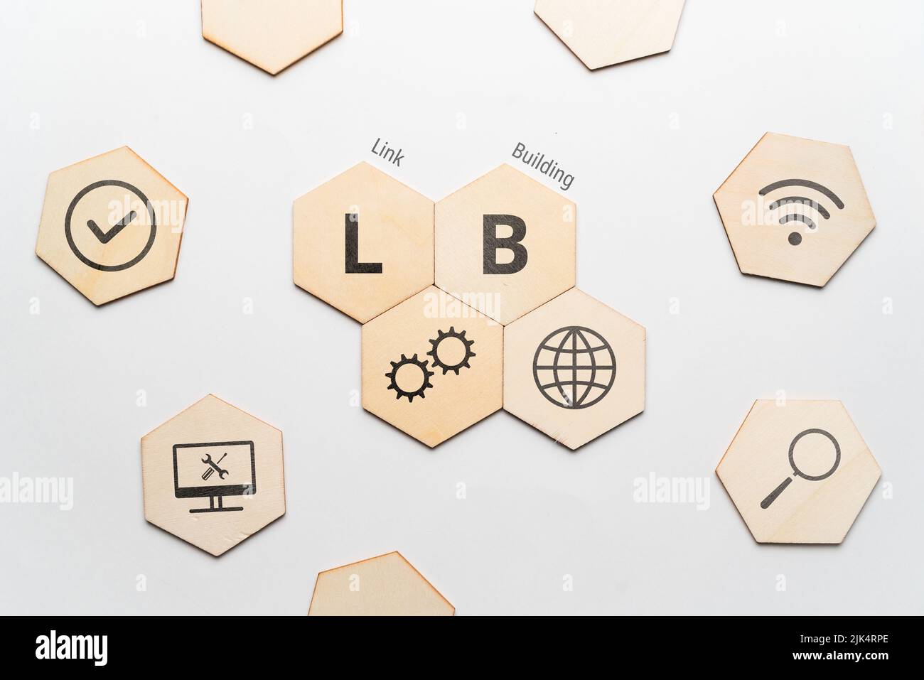 Link building hi-res stock photography and images - Alamy