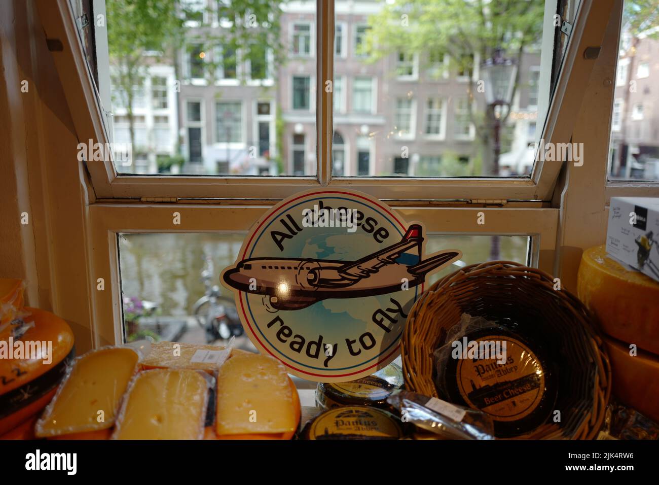 Exhibits at the Cheese Museum Amsterdam Stock Photo - Alamy
