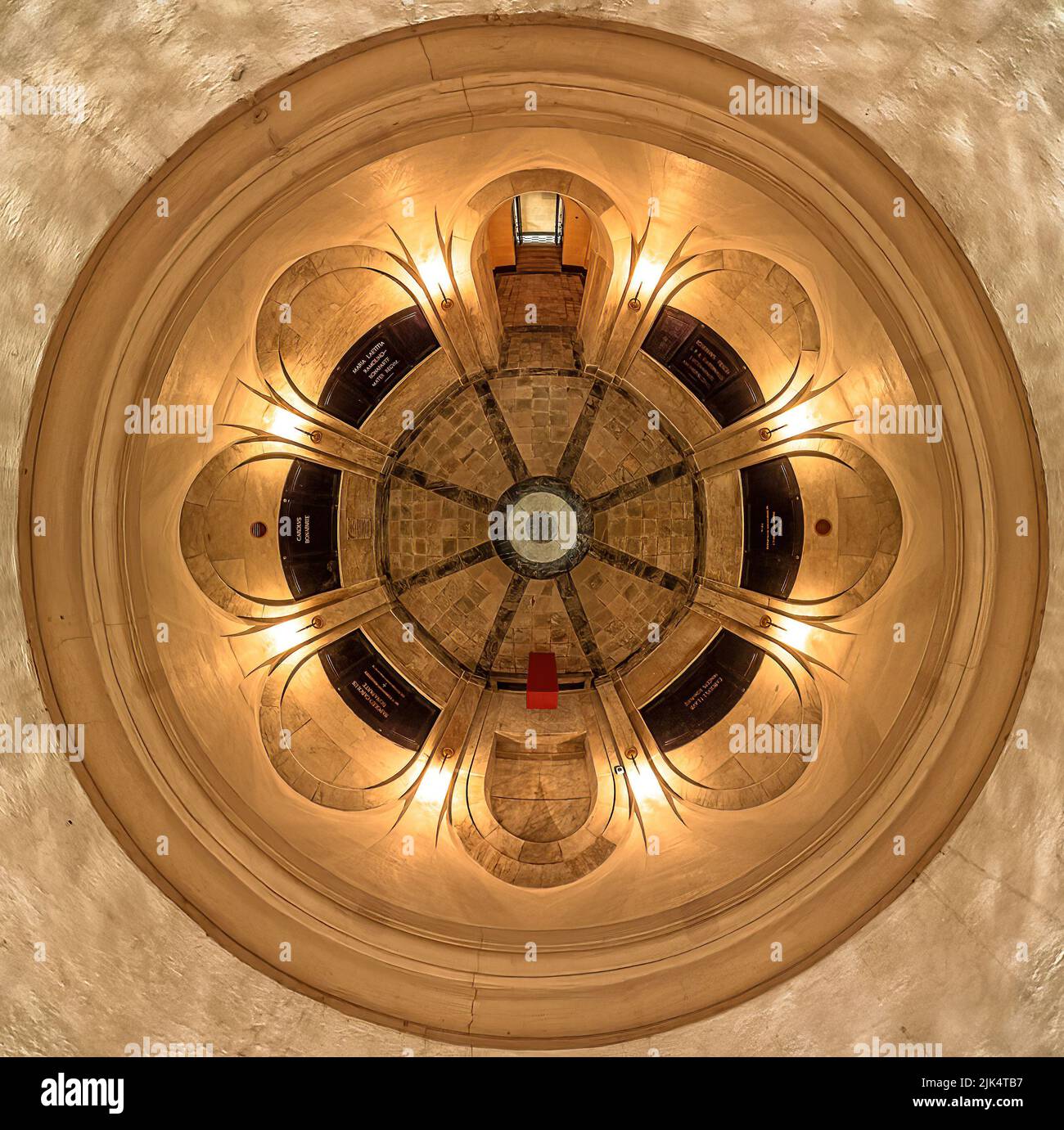 Ajaccio, Corsica, France - June 2022: top view at 360 degrees of the ...