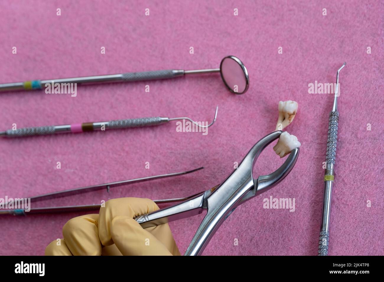 dental instruments ready for use in the dental office Stock Photo - Alamy