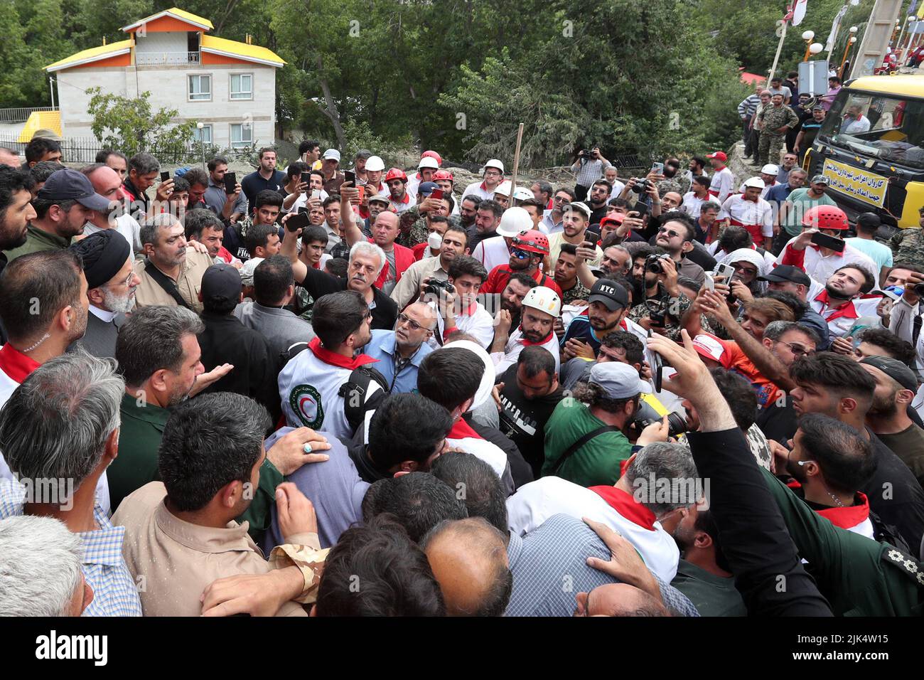 Firuzkuh, Tehran, Iran. 31st July, 2022. A handout picture made ...