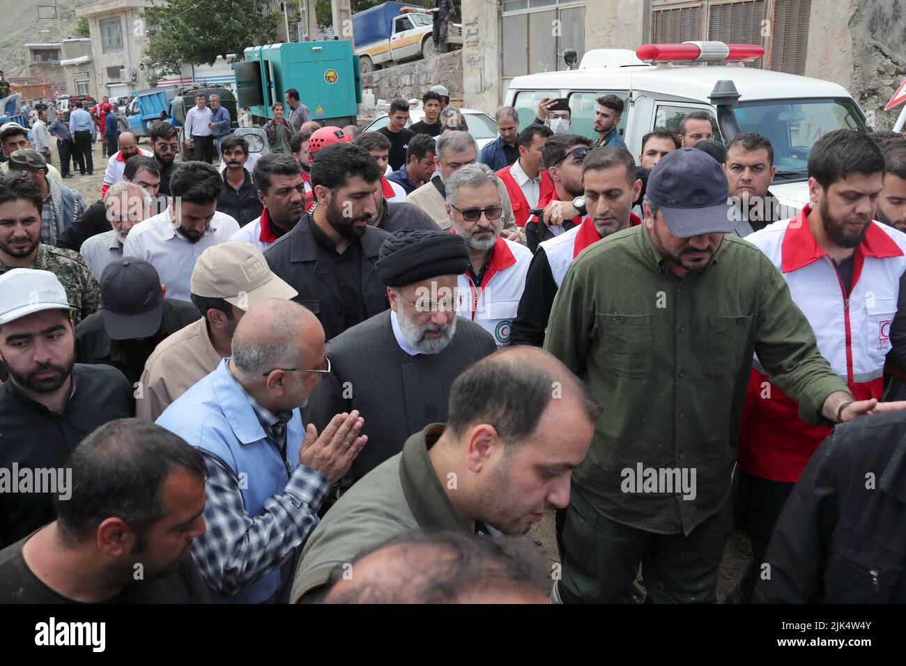 Firuzkuh, Tehran, Iran. 30th July, 2022. A handout picture made ...