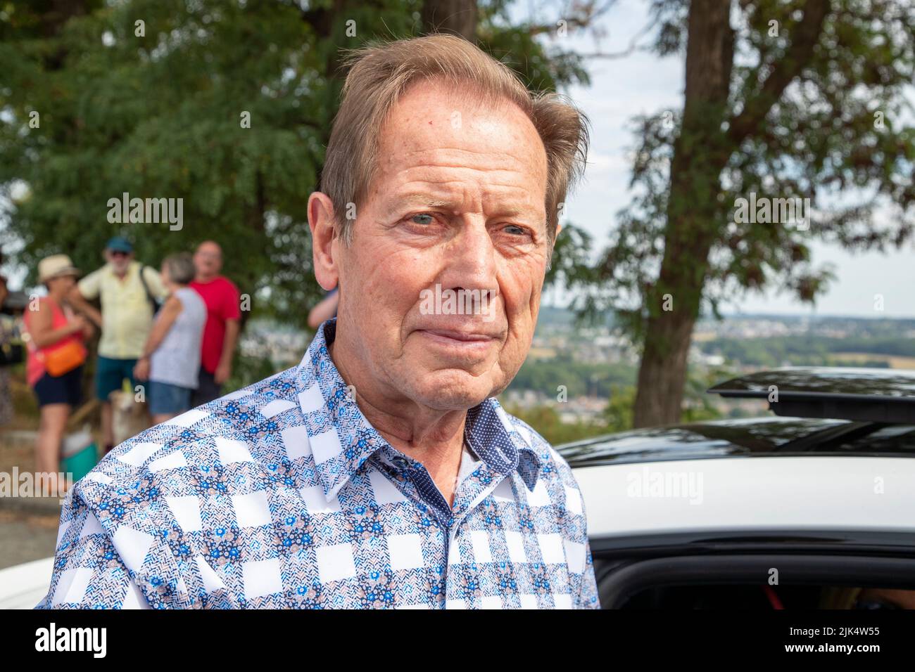 Former motocross champion Roger De Coster pictured during a ceremony ...