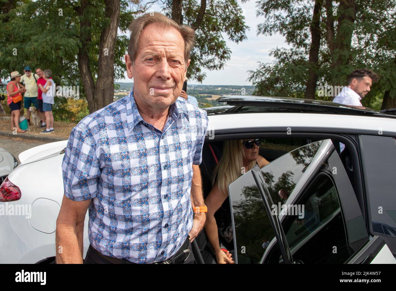 Former motocross champion Roger De Coster pictured during a ceremony ...