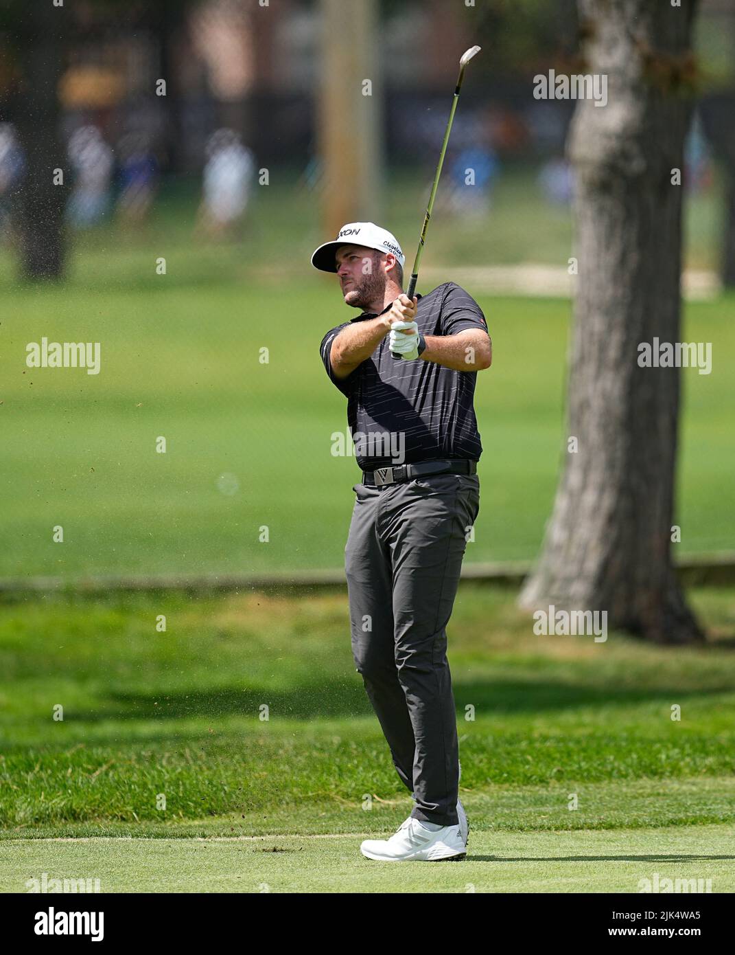 Detroit, Michigan, USA. 30th July, 2022. TAYLOR PENDRITH hits from the ...