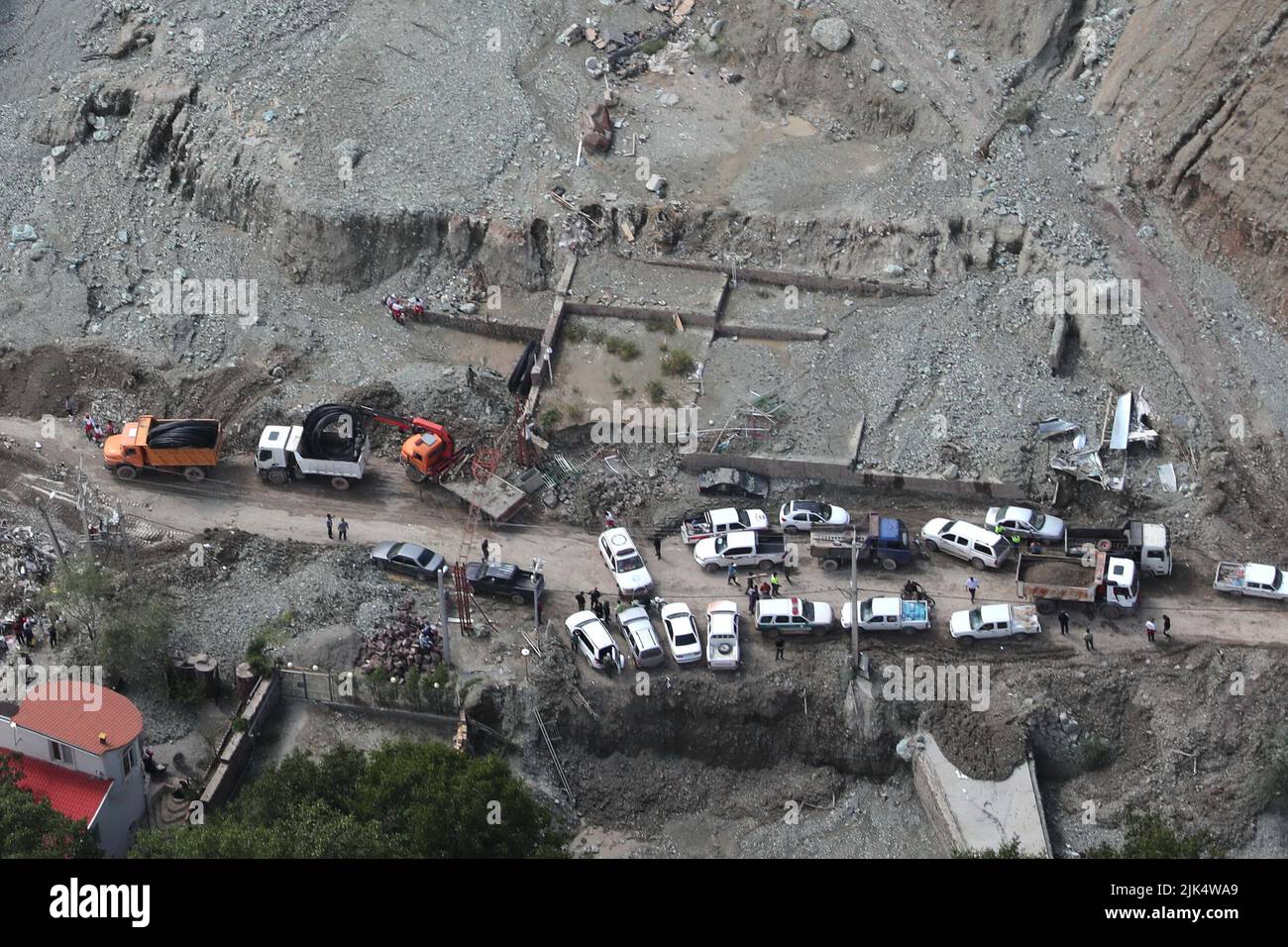 Firuzkuh, Tehran, Iran. 30th July, 2022. A handout picture made ...