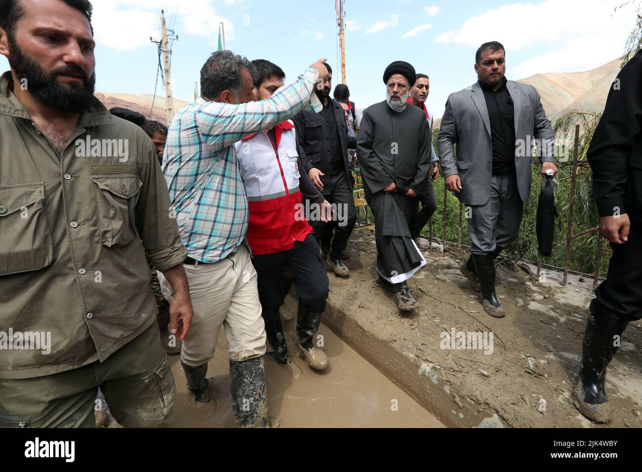 Firuzkuh, Tehran, Iran. 30th July, 2022. A handout picture made ...