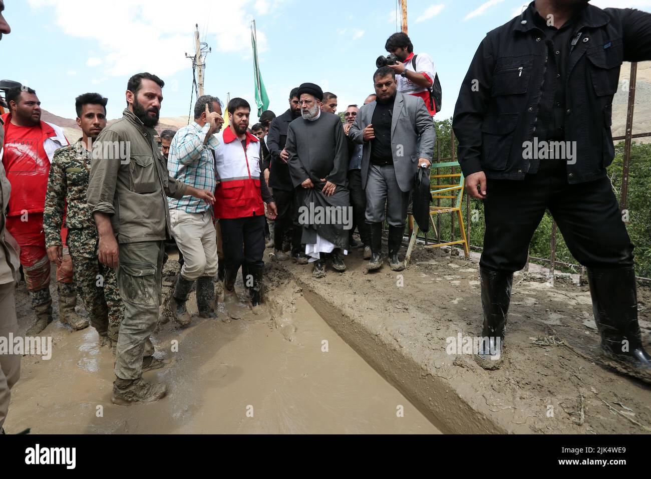 Firuzkuh, Tehran, Iran. 30th July, 2022. A handout picture made ...