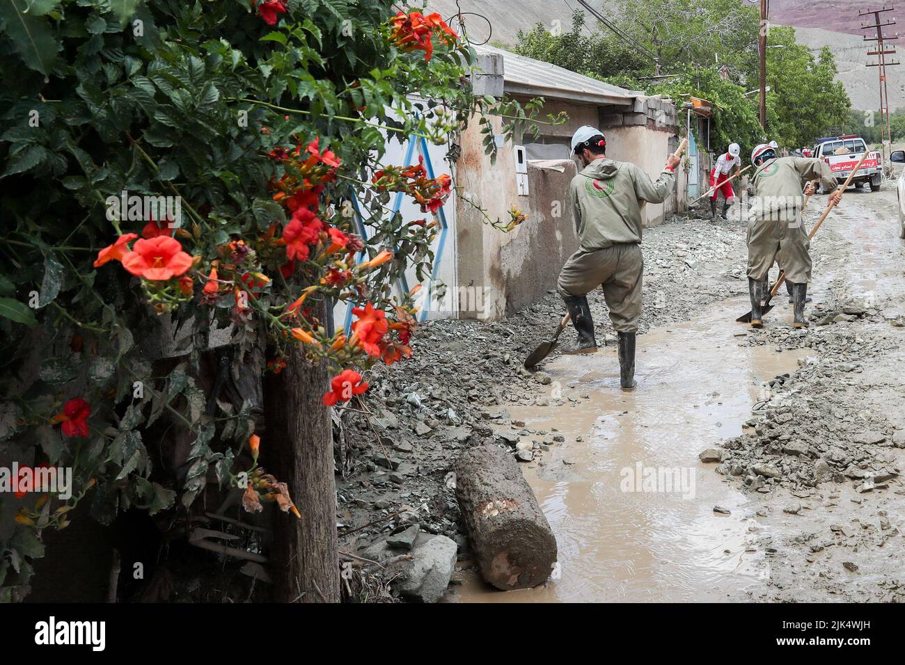 Firuzkuh, Tehran, Iran. 31st July, 2022. A handout picture made ...