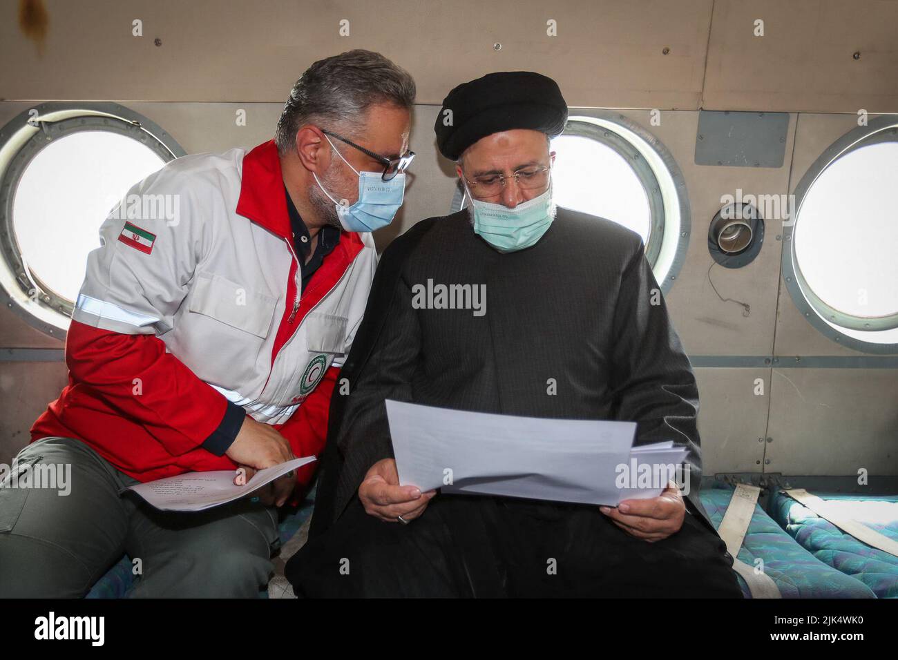 Firuzkuh, Tehran, Iran. 31st July, 2022. A handout picture made ...