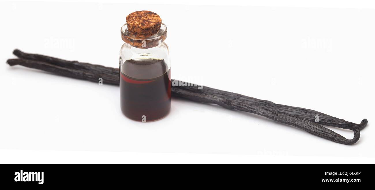 Vanilla extract bottle hi-res stock photography and images - Alamy