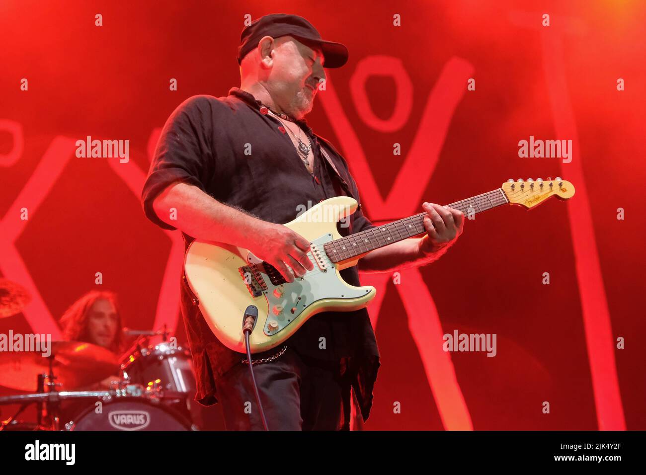 Verona, Italy. 29th July 2022. The Italian rock band of Litfiba with ...