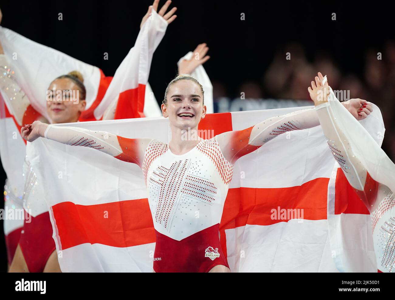 England's Alice Kinsella celebrates after winning gold in the Women's ...