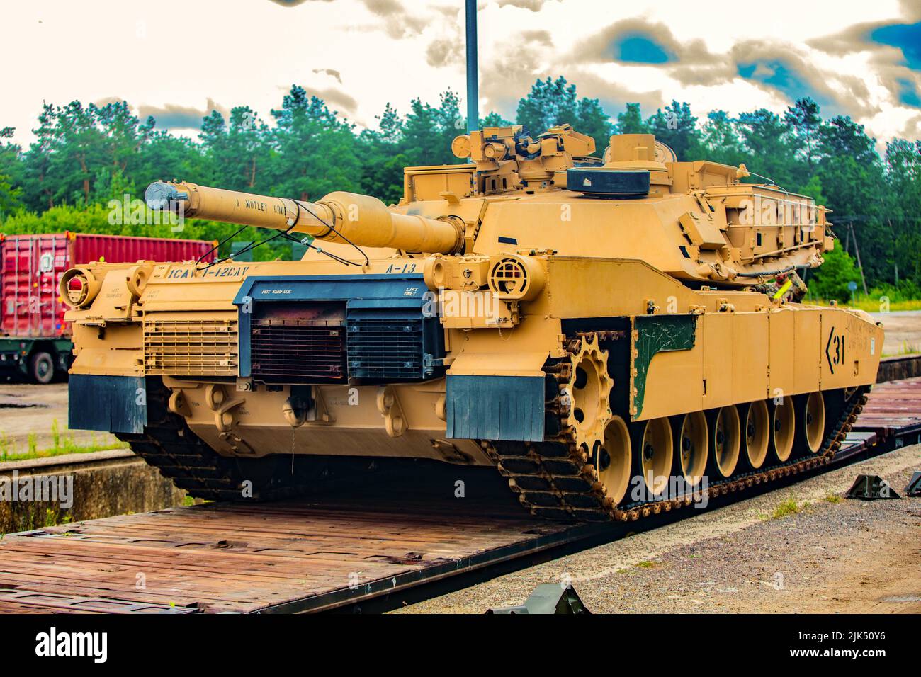 U.S. Army soldier assigned to the 3rd Armored Brigade Combat Team, 1st ...