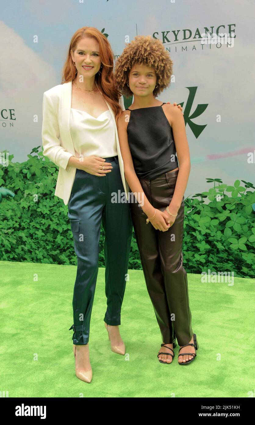 Los Angeles, CA. 30th July, 2022. Sarah Drew, Carsyn Rose at arrivals ...