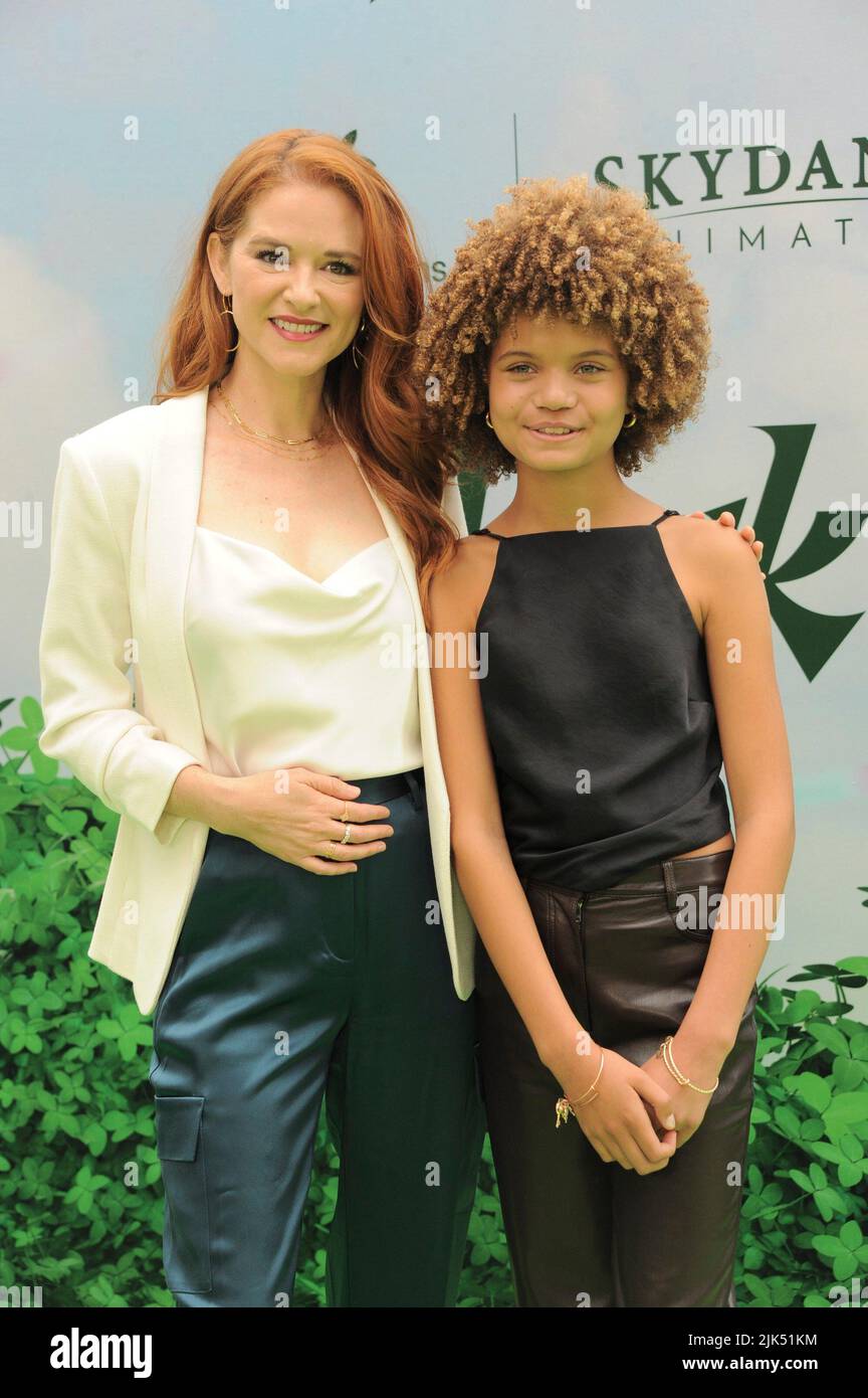 Los Angeles, CA. 30th July, 2022. Sarah Drew, Carsyn Rose at arrivals ...