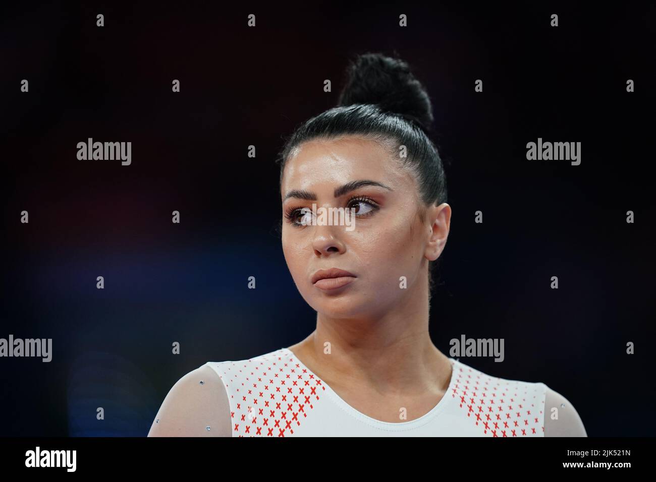 England's Claudia Fragapane in the Women's Team Final and Individual ...